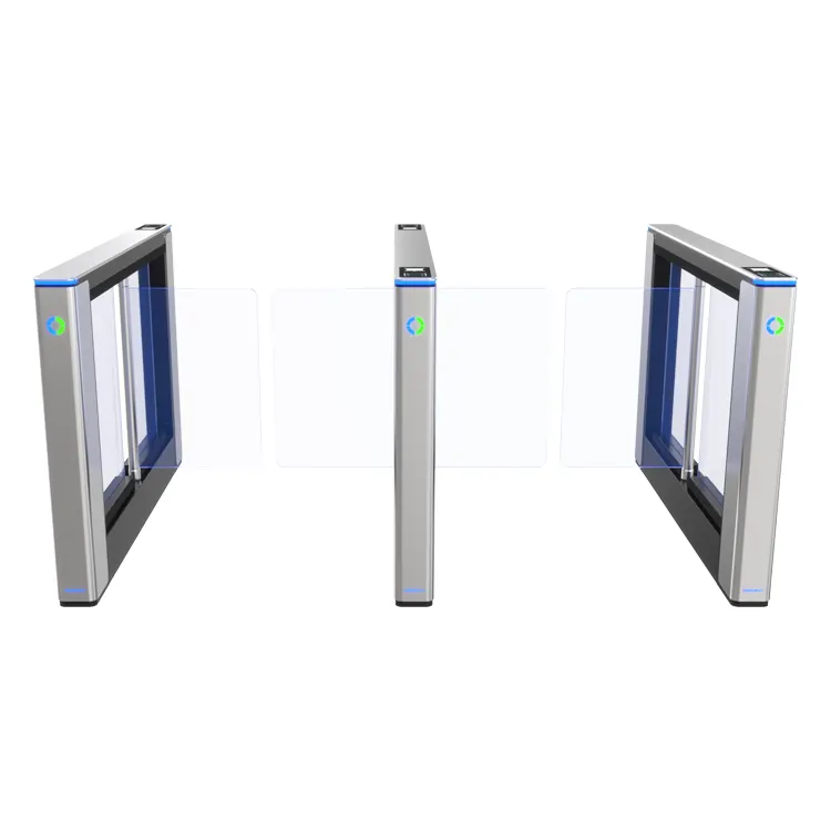 Swing Barrier Gate with Card Reader | Fast RFID Entry Control